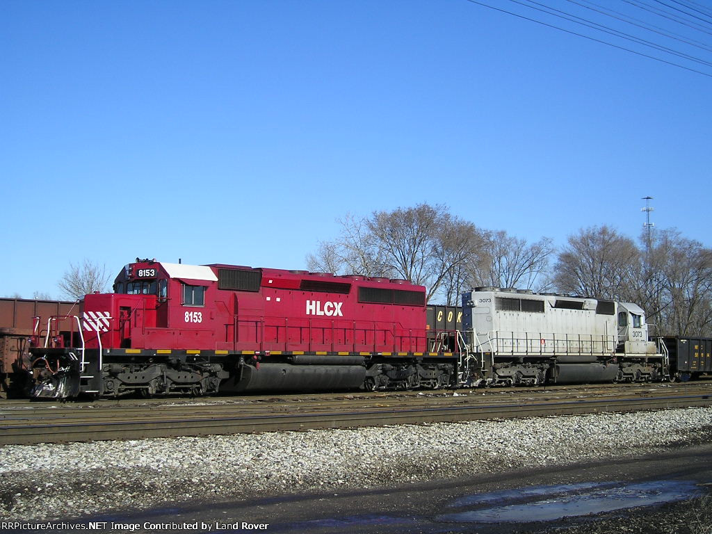 HLCX 8153 On CSX J 791 At New River Yard